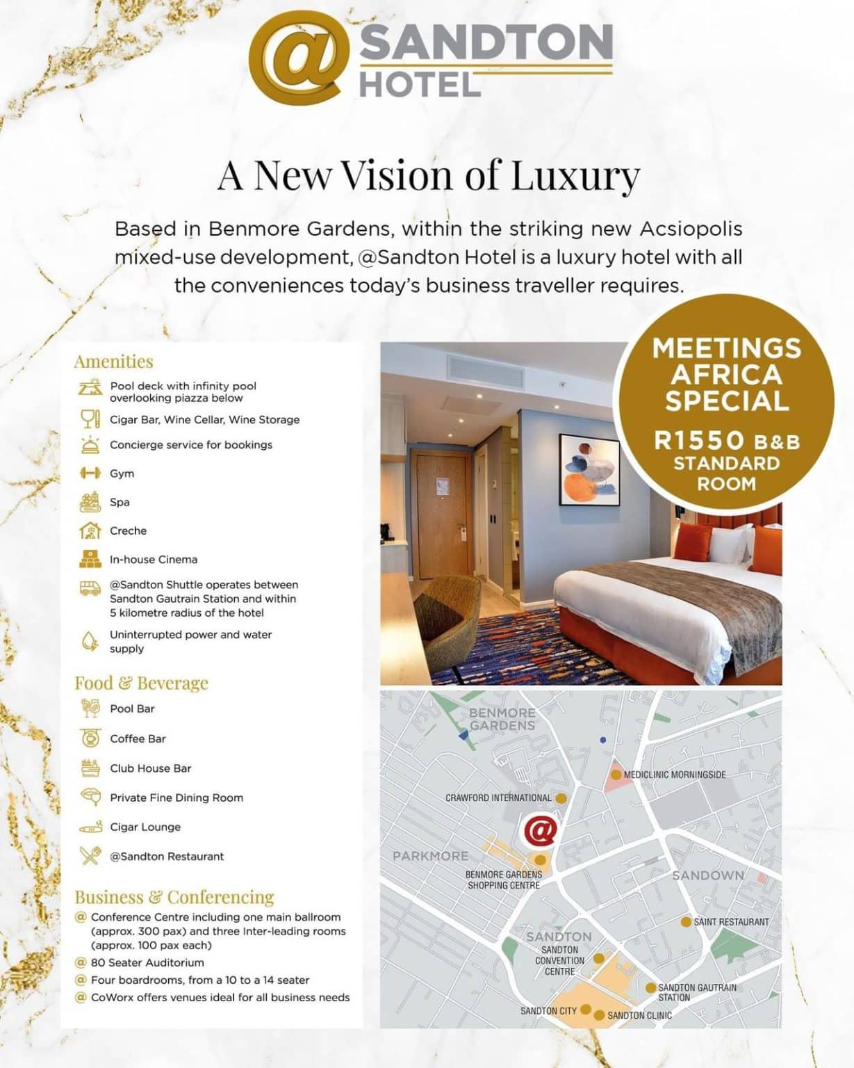 @Sandton Hotel Meetings Africa Special - Gauteng