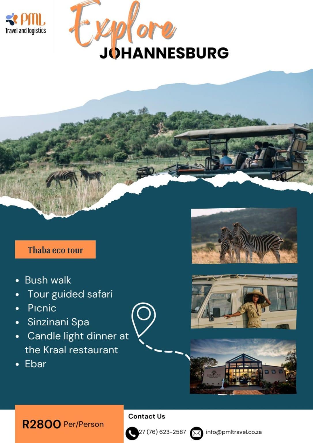 PML Travel and Logistics: Thaba Eco Tour - Gauteng